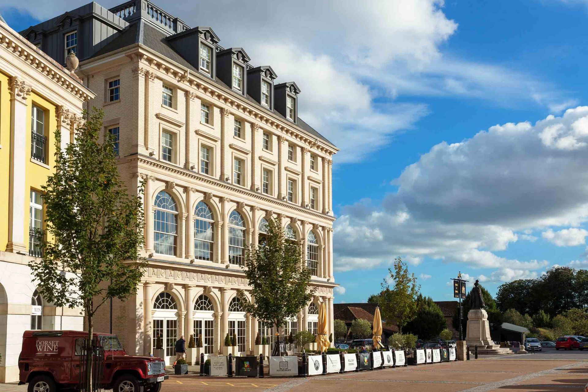 The Duchess of Cornwall | Outdoor terrace in Poundry
